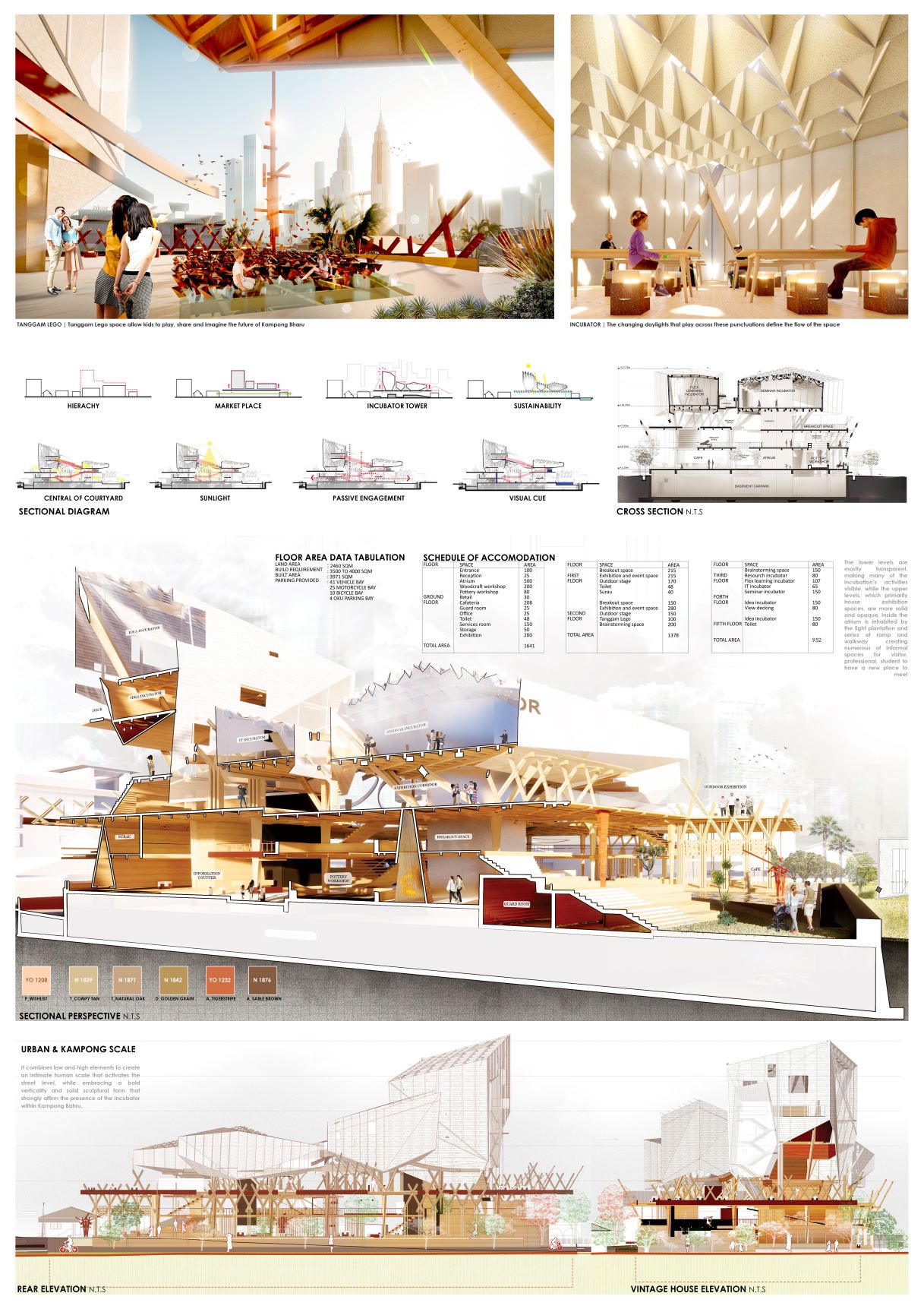 THE INCUBATOR - AYDA Malaysia - Best Colour Choice,Finalist Finalist 2021