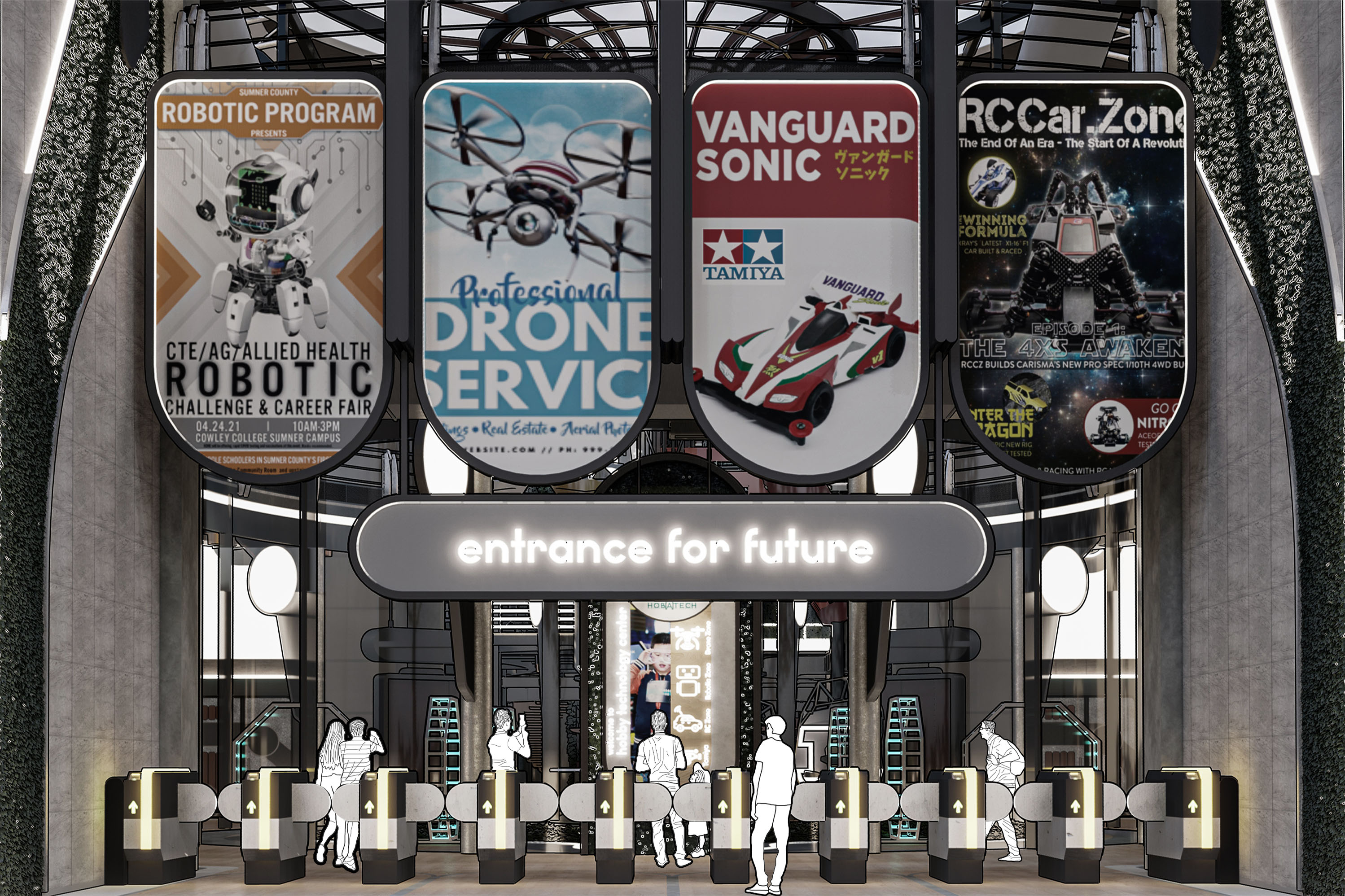 FUTURE COMMUNITY TECHNOLOGY CENTER - AYDA Malaysia - Finalist Finalist 2021