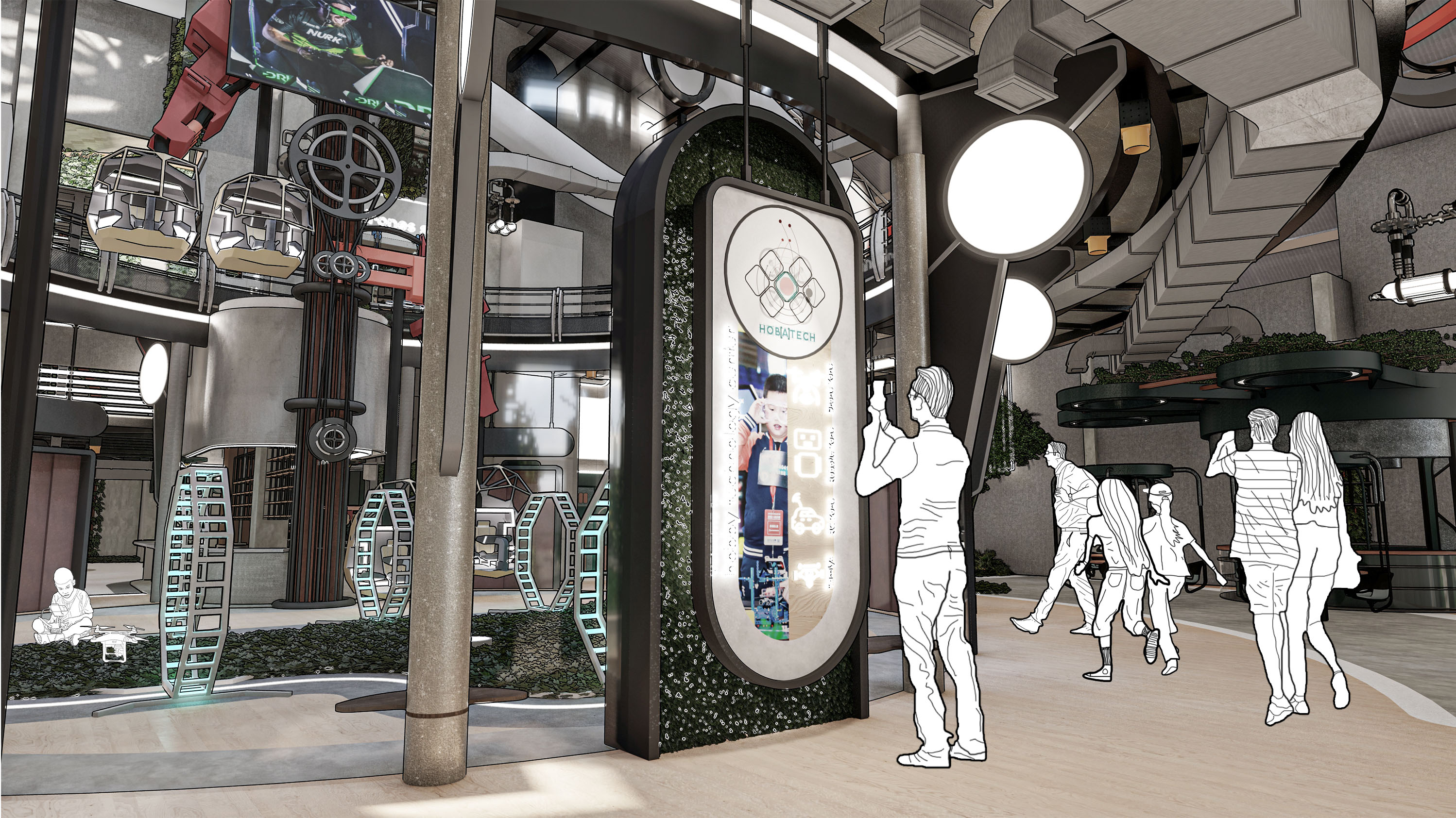 FUTURE COMMUNITY TECHNOLOGY CENTER - AYDA Malaysia - Finalist Finalist 2021